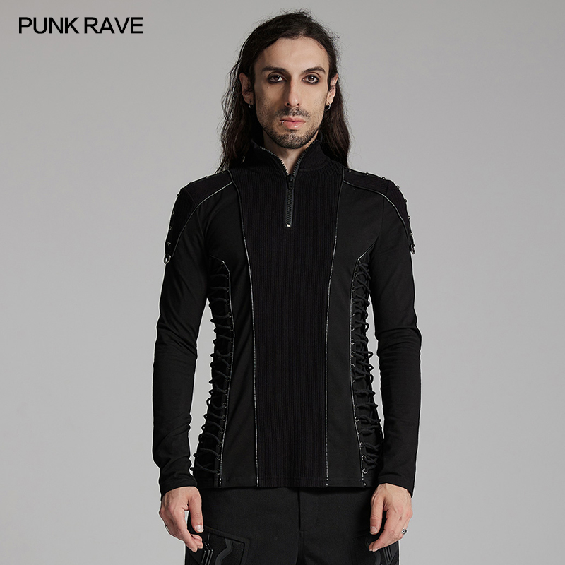 Stand Up Collar And Pullover Design Cyber Punk Stand Up Collar ...