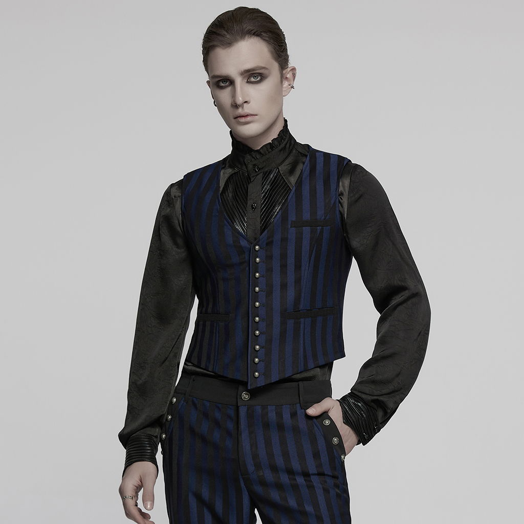 Punk Rave Simple Design Elegant And Noble Steampunk Vest
